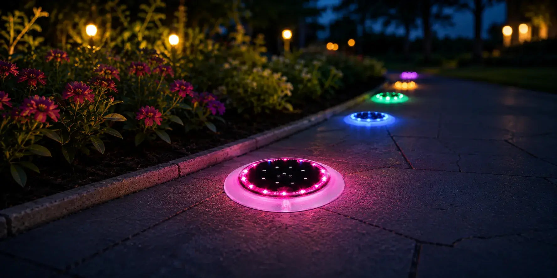What’s the Best Solar Pathway Light Setup for a Long Garden Walkway in ...